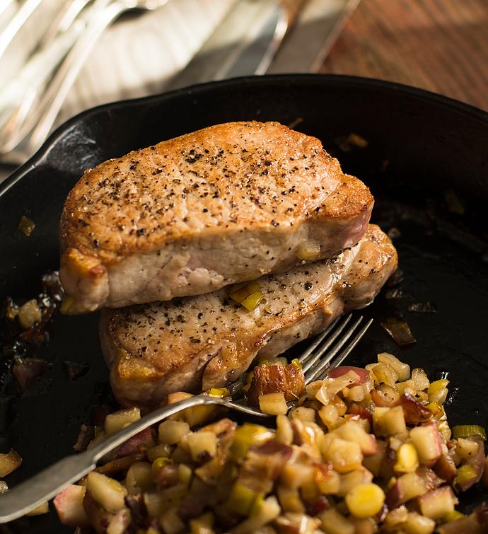 Boneless Pasture-Raised Pork Chops - 1 lb | Vital Choice