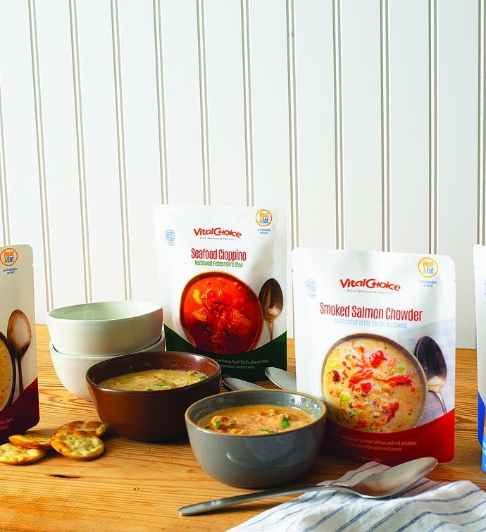 Seafood Soup Sampler | Vital Choice